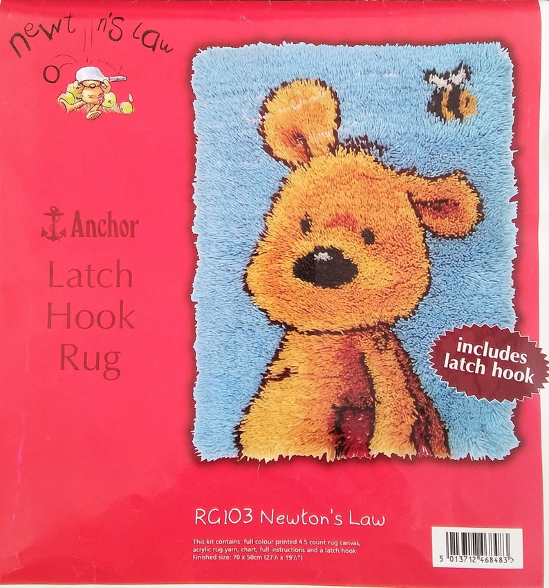 Anchor Maia Rug Latch Hook Kit Peter Rabbit Newton's | Etsy