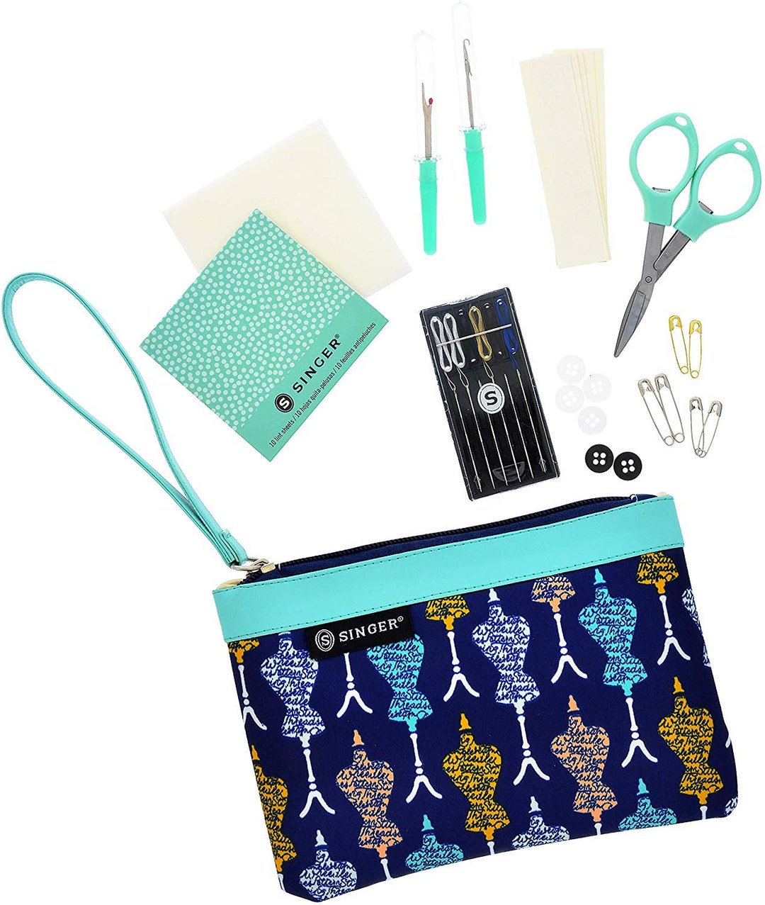 SINGER Wardrobe Wristlet Sewing Kit - Etsy