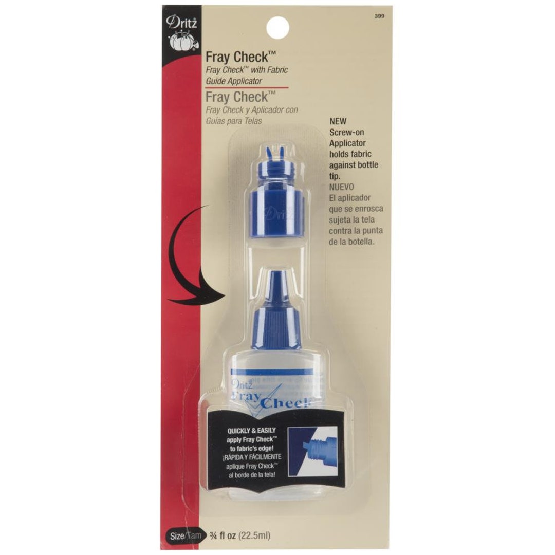 Dritz Fray Check W/fabric Guide Applicator - Etsy