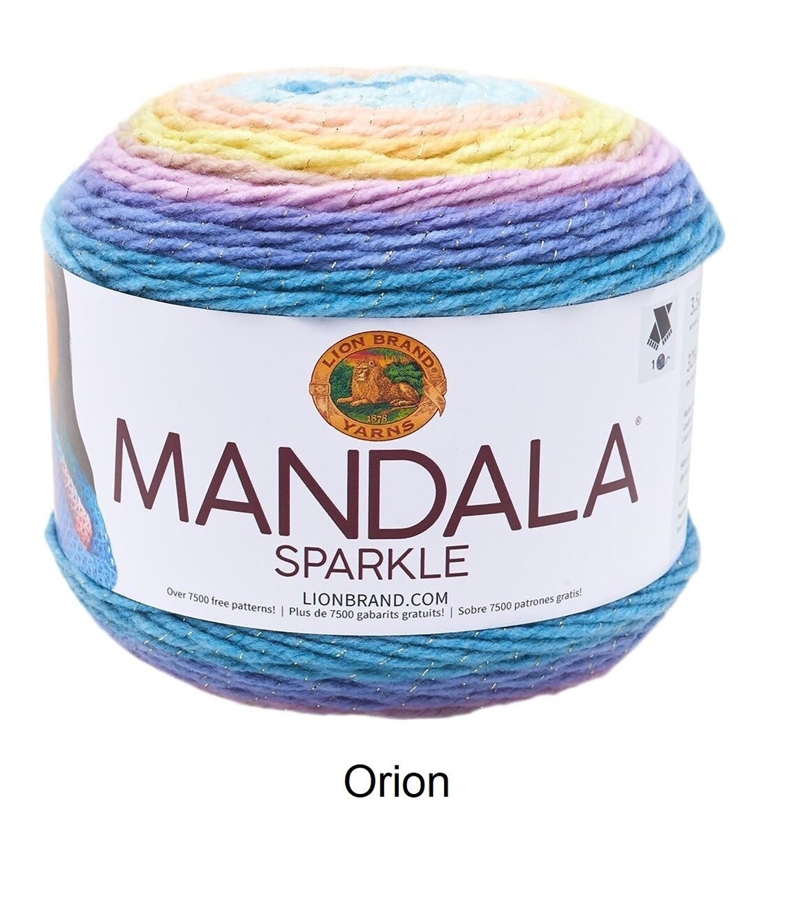 Lion Brand Yarn Mandala Sparkle Hercules Orion Crux - Etsy