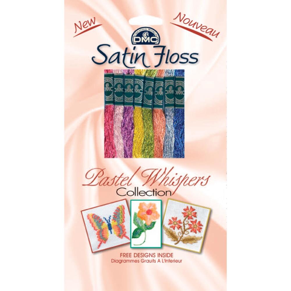 DMC Satin Embroidery Floss Pack Radiant Treasures Pastel - Etsy