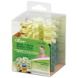 Clover Stack 'n Store Bobbin Tower W/nancy Zieman #9508 - Etsy
