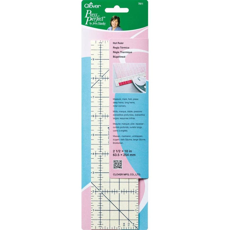 Clover Press Perfect by Joan Hawley Hot Ruler 7811 - Etsy