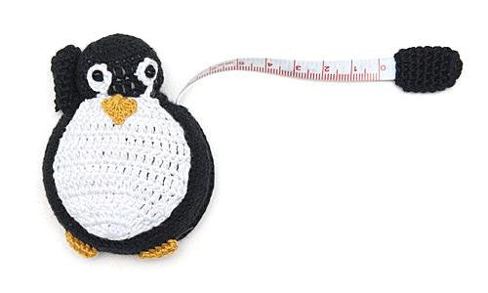 Paradise Exotic Crocheted Tape Measure 60" - Sheep, Elephant, Penguin ...