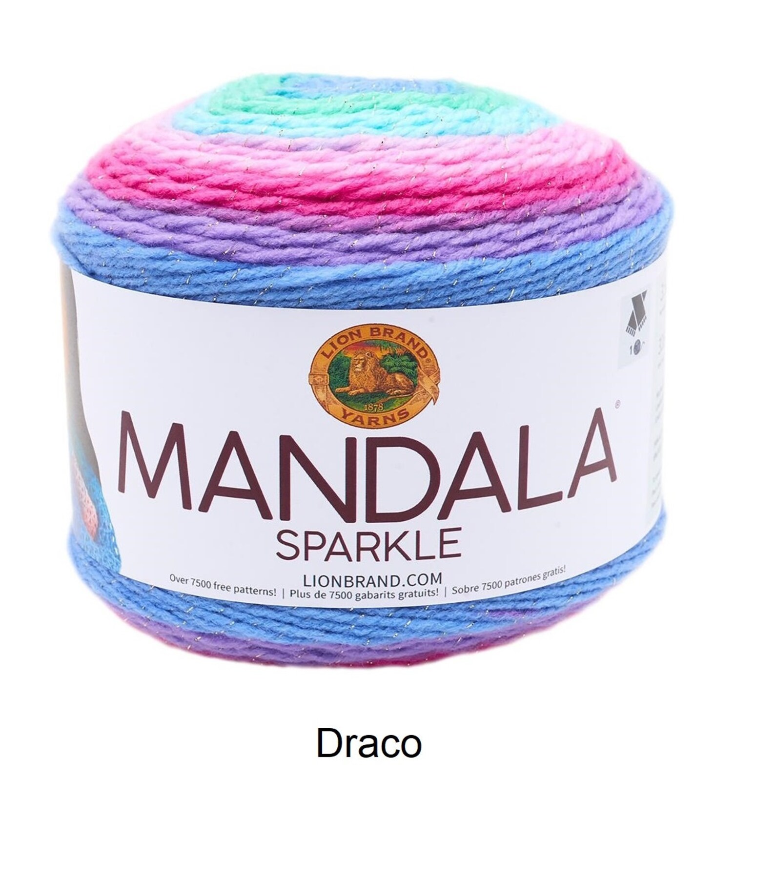 Lion Brand Yarn Mandala Sparkle Hercules Orion Crux | Etsy