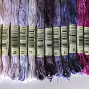 DMC Full Set 35 New Colors Embroidery Floss - Etsy