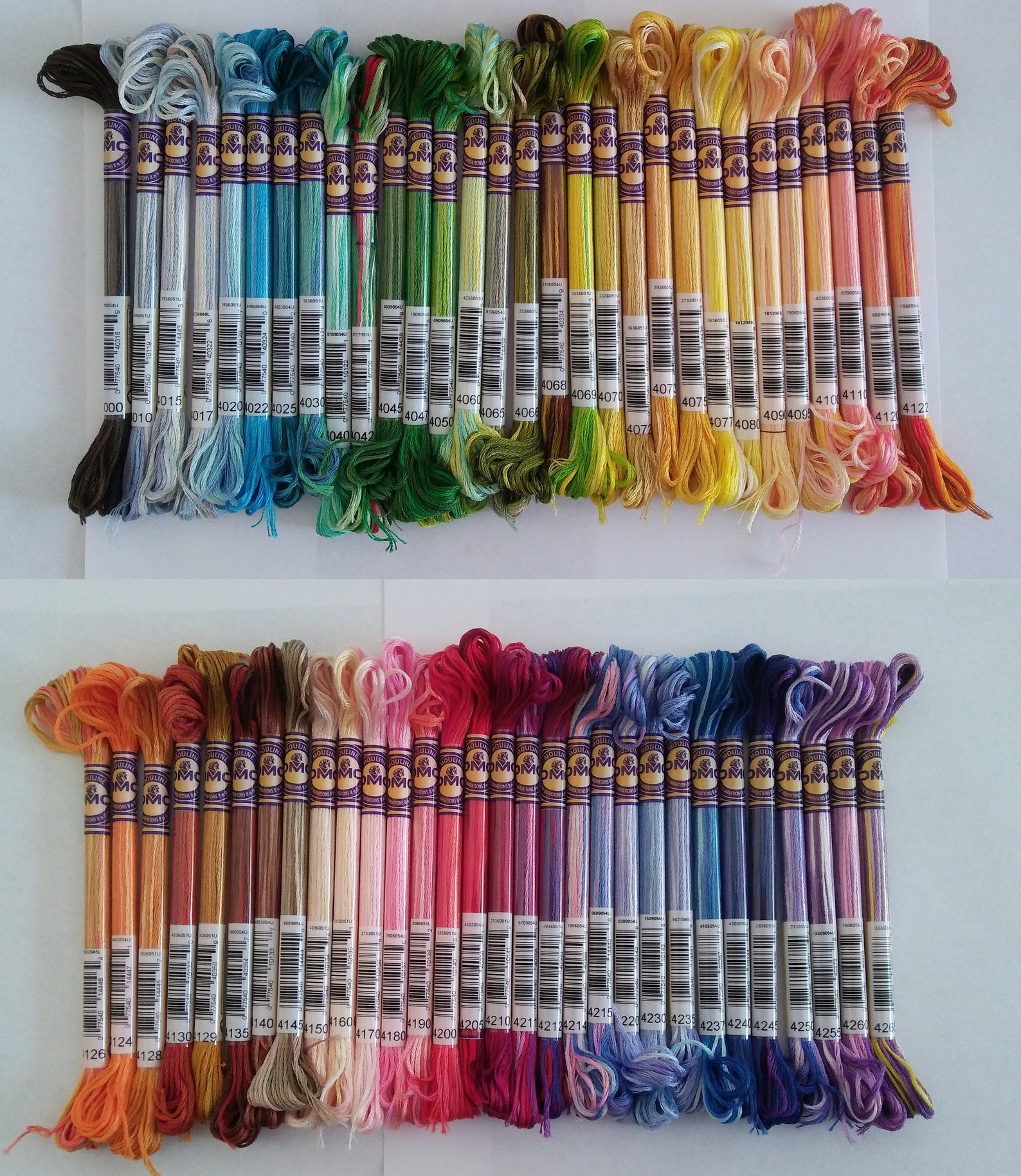 DMC Full Set Color Variations Embroidery Thread 60 Colors | Etsy