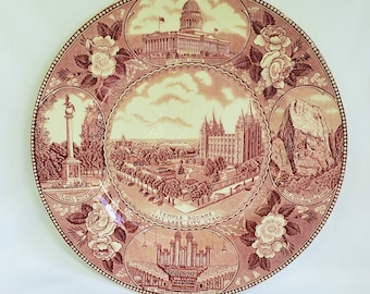 Lds Temple Plate - Etsy
