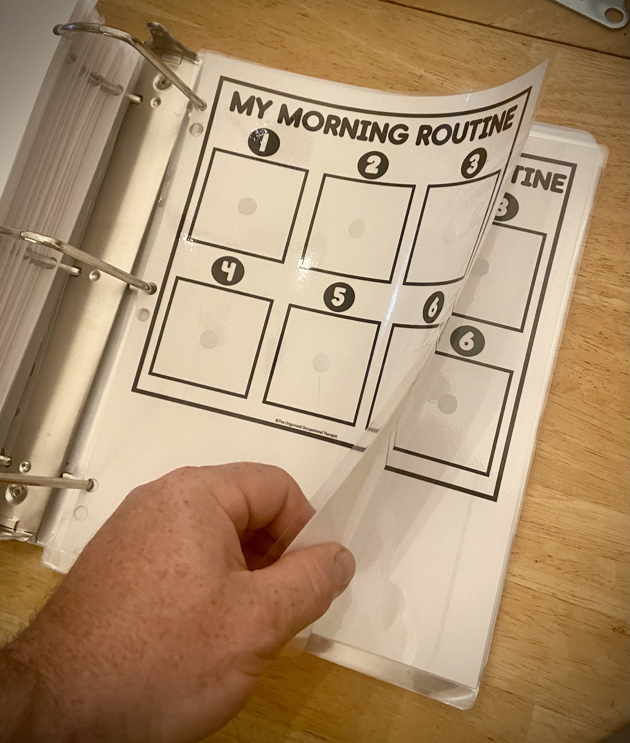 Daily Routine Visual Schedule Cards First/then Autism and Disables ...