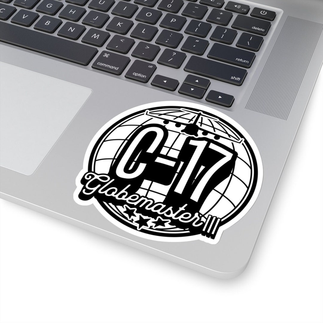 C-17 Sticker With Retro Vibes, Loadmaster, Aircrew, Swag, Fighter ...