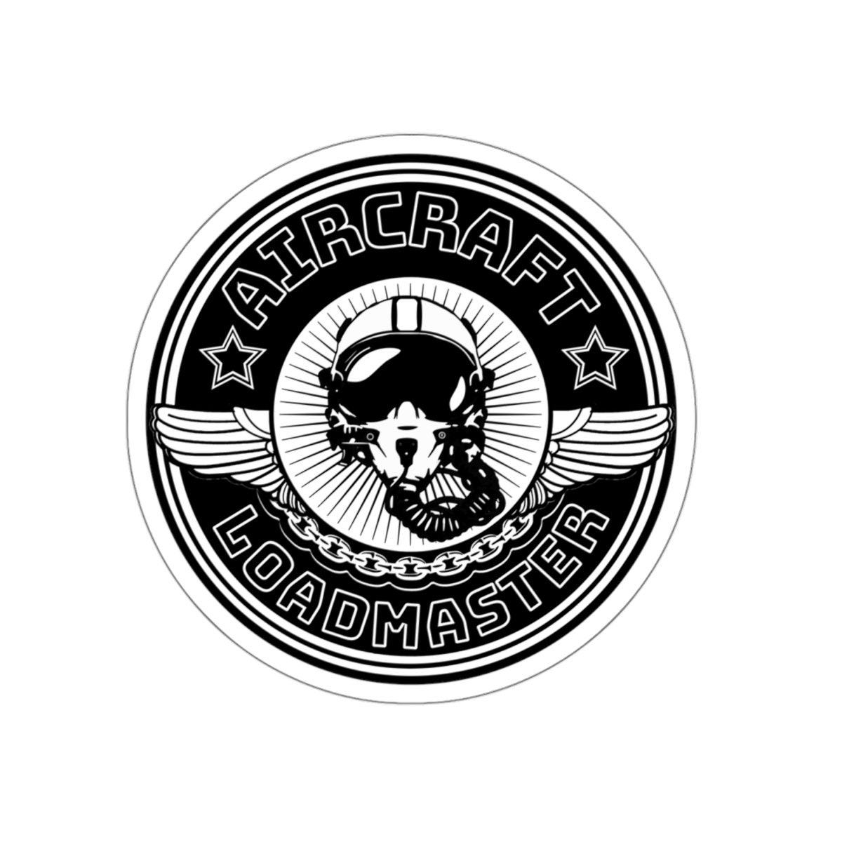 Aircraft Loadmaster, Custom Decal, Flying, Moose, 1A2X,1 C-17, C-130, C ...