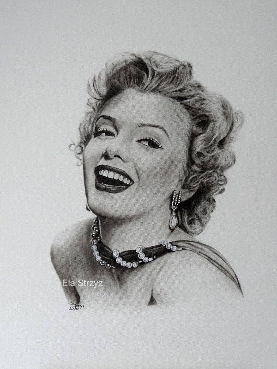 Marilyn Monroe Art, Iconic Art, Original Oil Painting, Hollywood ...
