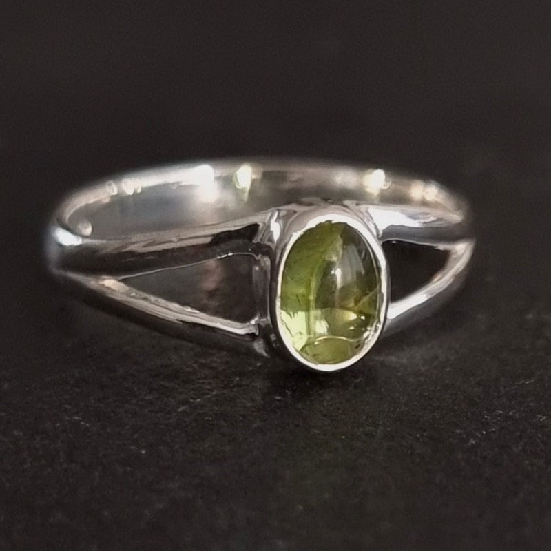 Peridot Rings - Etsy