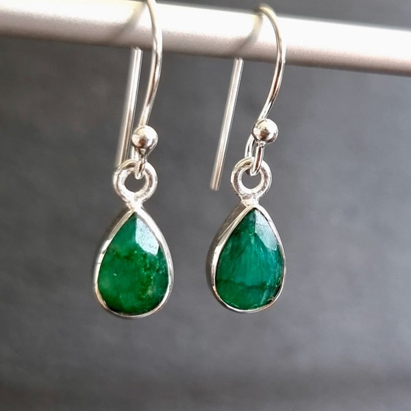 Emerald Earrings - Etsy
