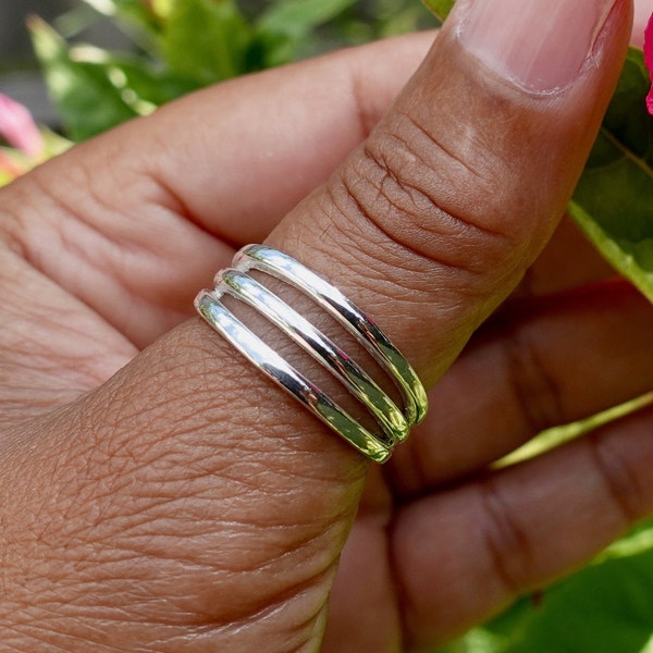 Plain Silver Ring - Etsy
