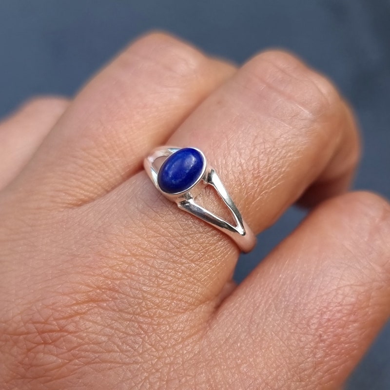 Dark Blue Ring - Etsy