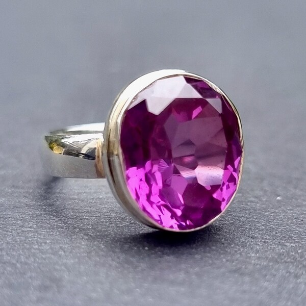Purple Quartz Ring - Etsy