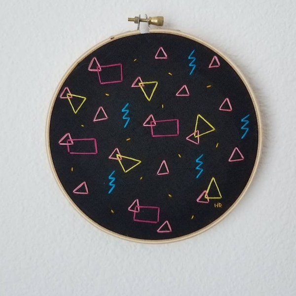 Geometric Embroidery - Etsy
