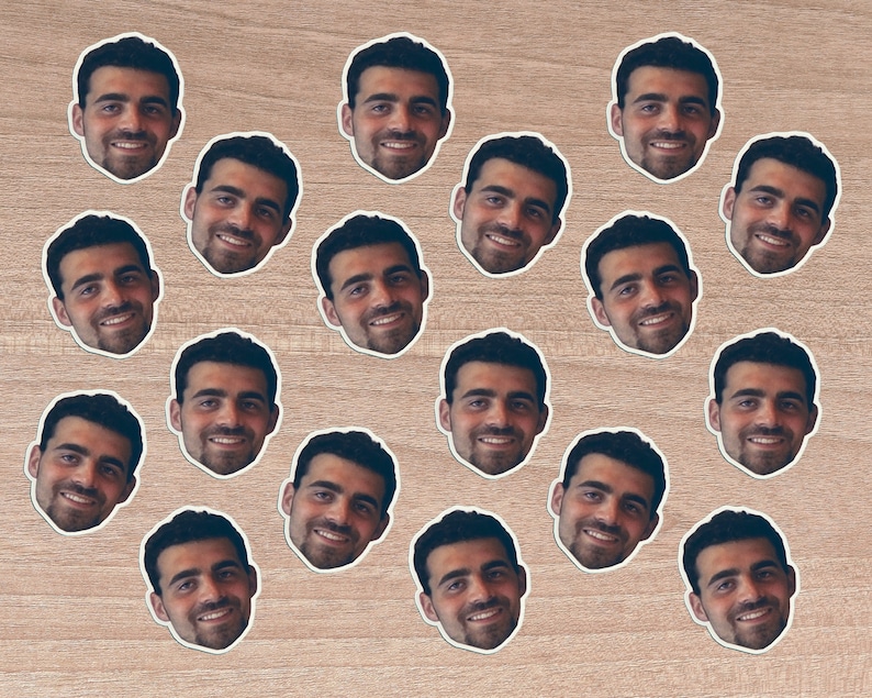 Custom Face Confetti, Personalized Photo Party Decorations - Etsy