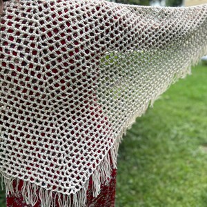 Crochet Shawl/reenactment Shawl/ Period Clothing - Etsy