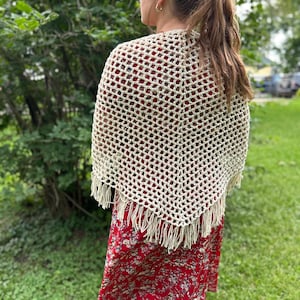 Crochet Shawl/reenactment Shawl/ Period Clothing - Etsy