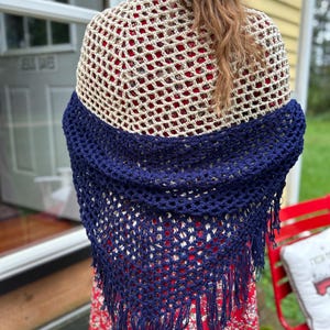 Crochet Shawl/reenactment Shawl/ Period Clothing - Etsy