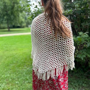 Crochet Shawl/reenactment Shawl/ Period Clothing - Etsy