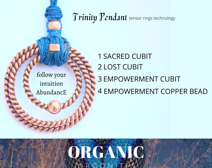 Orgone Orgonite® Powerful Pendant With 2 Gold Plated MWO Lakhovsky ...