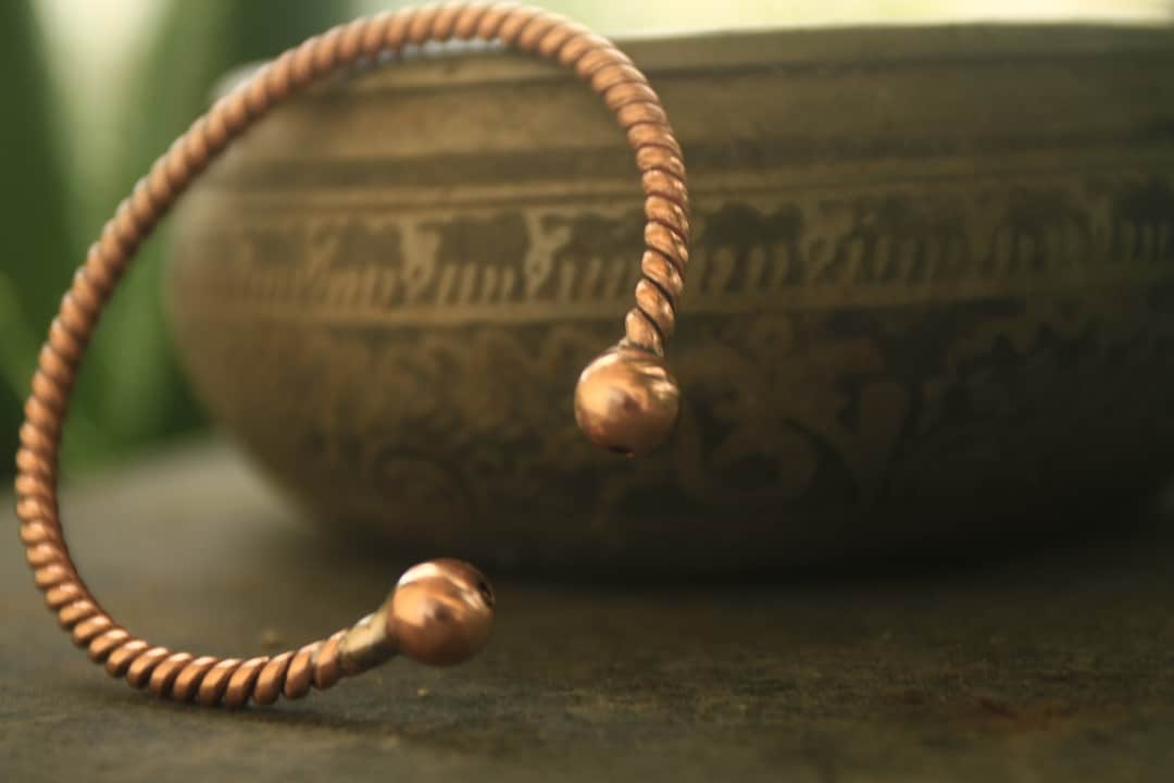 Lakhovsky Bracelet - Bracelet Viking Cubit - Copper Bracelet - Tensor ...