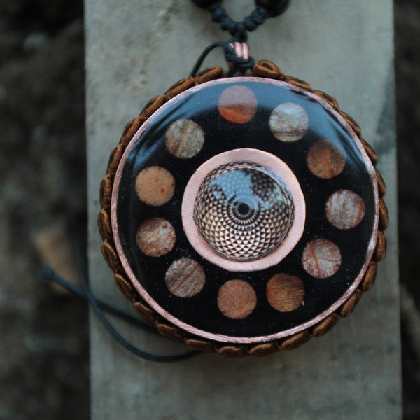 Orgonite Pendant - Etsy