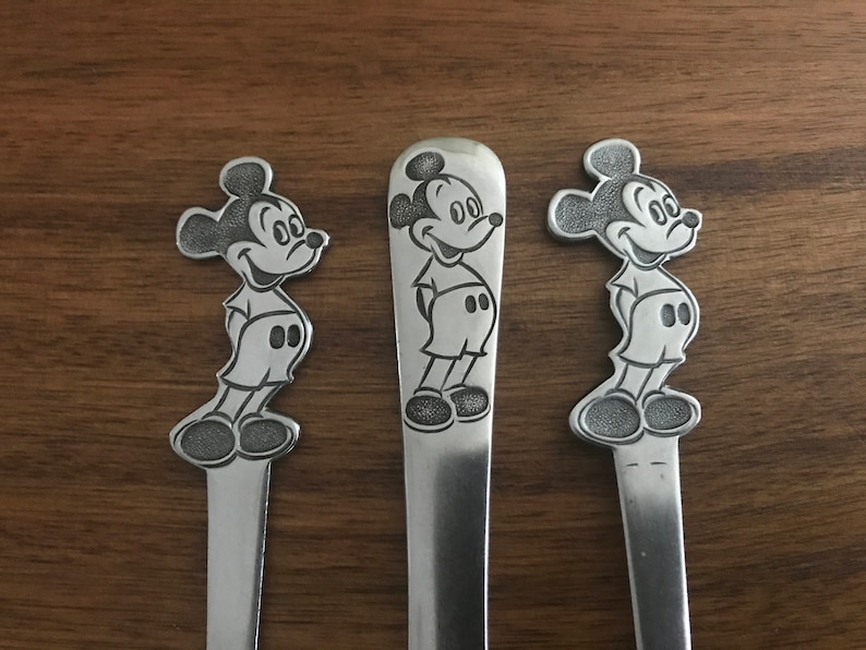 One Walt Disney Stainless Steel Youth Silverware / Flatware - Fork ...