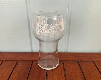 Six Pepsi Cola Glasses With Stained Glass Design - Etsy