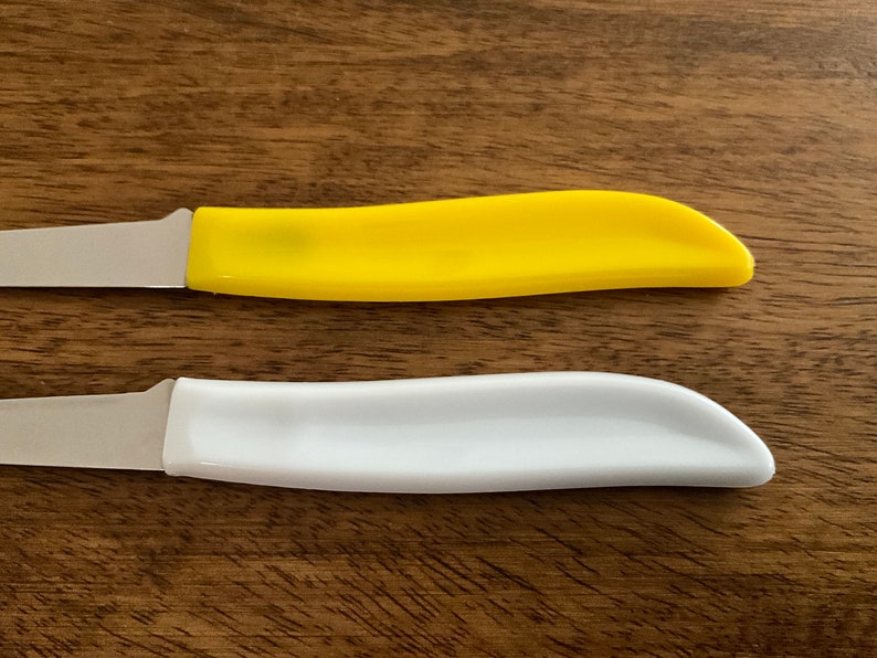 Two Vintage Ekco Plastic Handle Silverware / Flatware Paring - Etsy