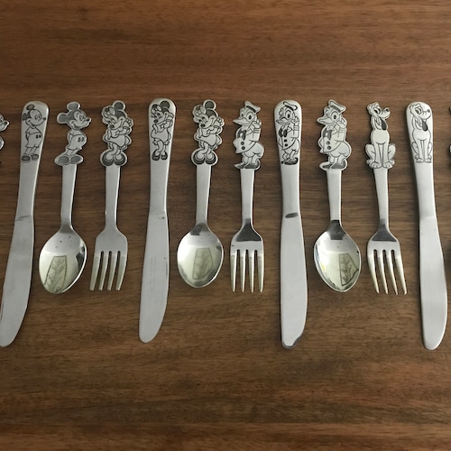 One Walt Disney Stainless Steel Youth Silverware / Flatware - Etsy