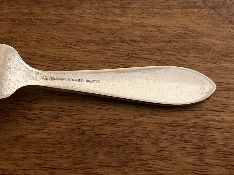 Winthrop Silver Plate Toddler / Baby Silverware / Flatware - Three ...