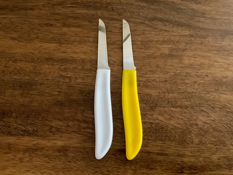 Two Vintage Ekco Plastic Handle Silverware / Flatware Paring - Etsy