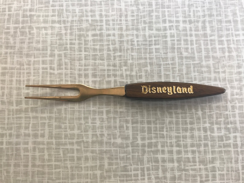 Six Bronze Plated Walt Disney Disneyland Silverware / Flatware - Etsy