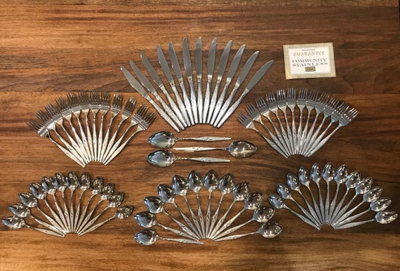 Oneida Silver Community Stainless Silverware / Flatware | Etsy