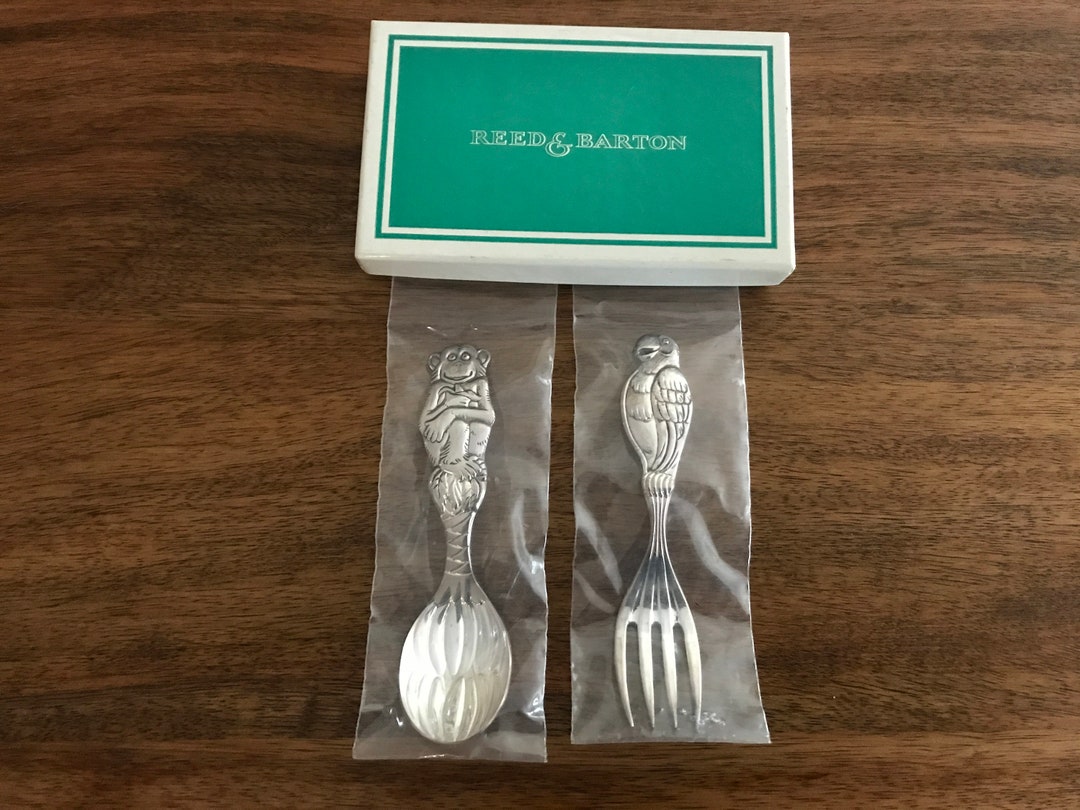 Reed and Barton Silverplate Children’s Flatware / Silverware Set in ...