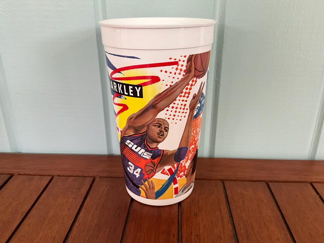 1993 Mcdonald’s NBA Nothing but Net Mvp’s Plastic Basketball Cup ...