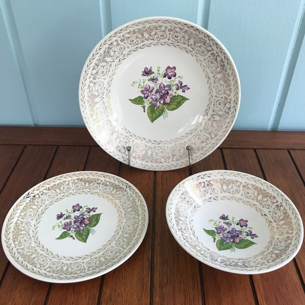 Violet Dishes - Etsy