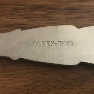 Konge-tinn Norge Gulsmed Holsen Viking Silverware / Flatware in the ...