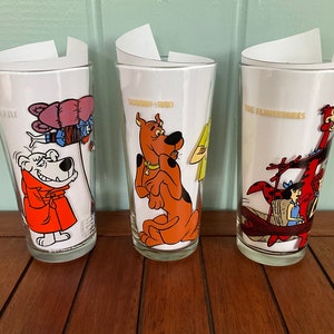 One 1977 Hanna Barbera Pepsi Collector Series Glass - Dynomutt, Huck ...
