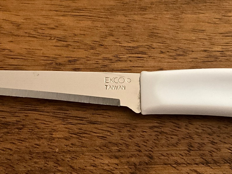 Two Vintage Ekco Plastic Handle Silverware / Flatware Paring - Etsy