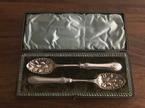 Antique Silverplate With Gold Wash Flatware / Silverware - Etsy