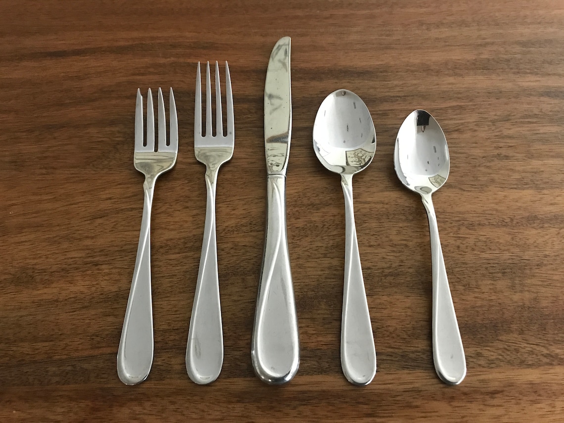 Oneida Silver Stainless Silverware / Flatware - Etsy
