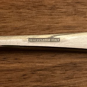 Vintage Silverplate Silverware / Flatware - Serving Fork, Serving Spoon ...