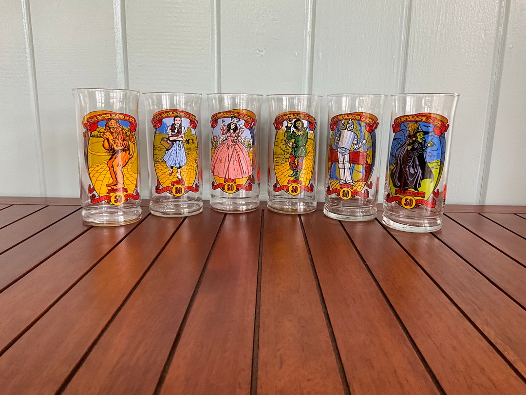 1989 Wizard of Oz 50th Anniversary Coca-cola Collector’s Series Glass ...