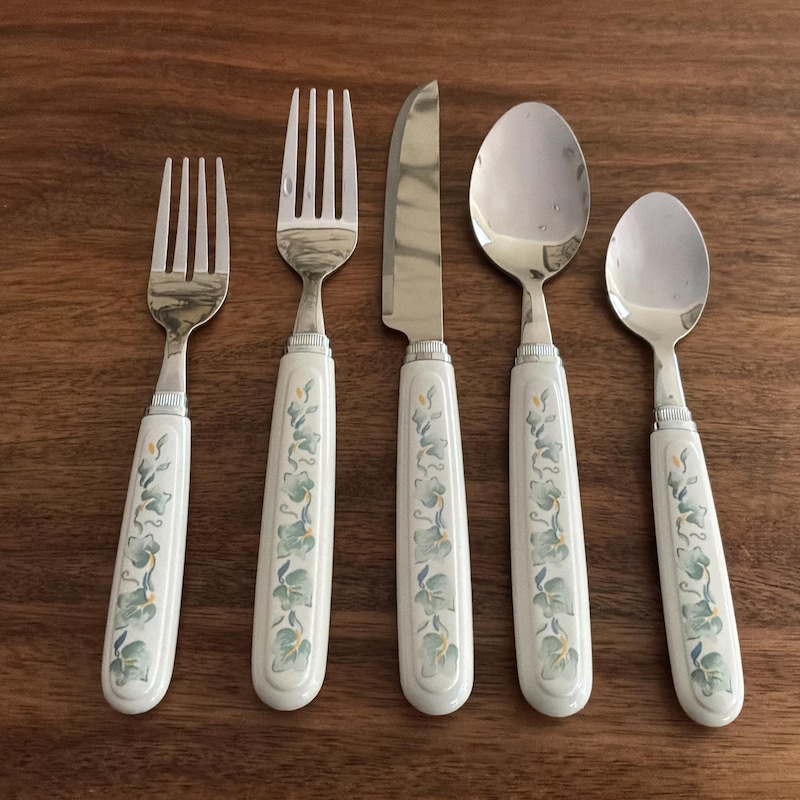Silverware Ivy - Etsy