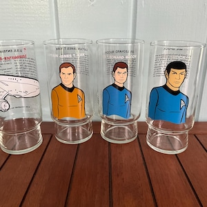 Star Trek Collector Glasses - Etsy